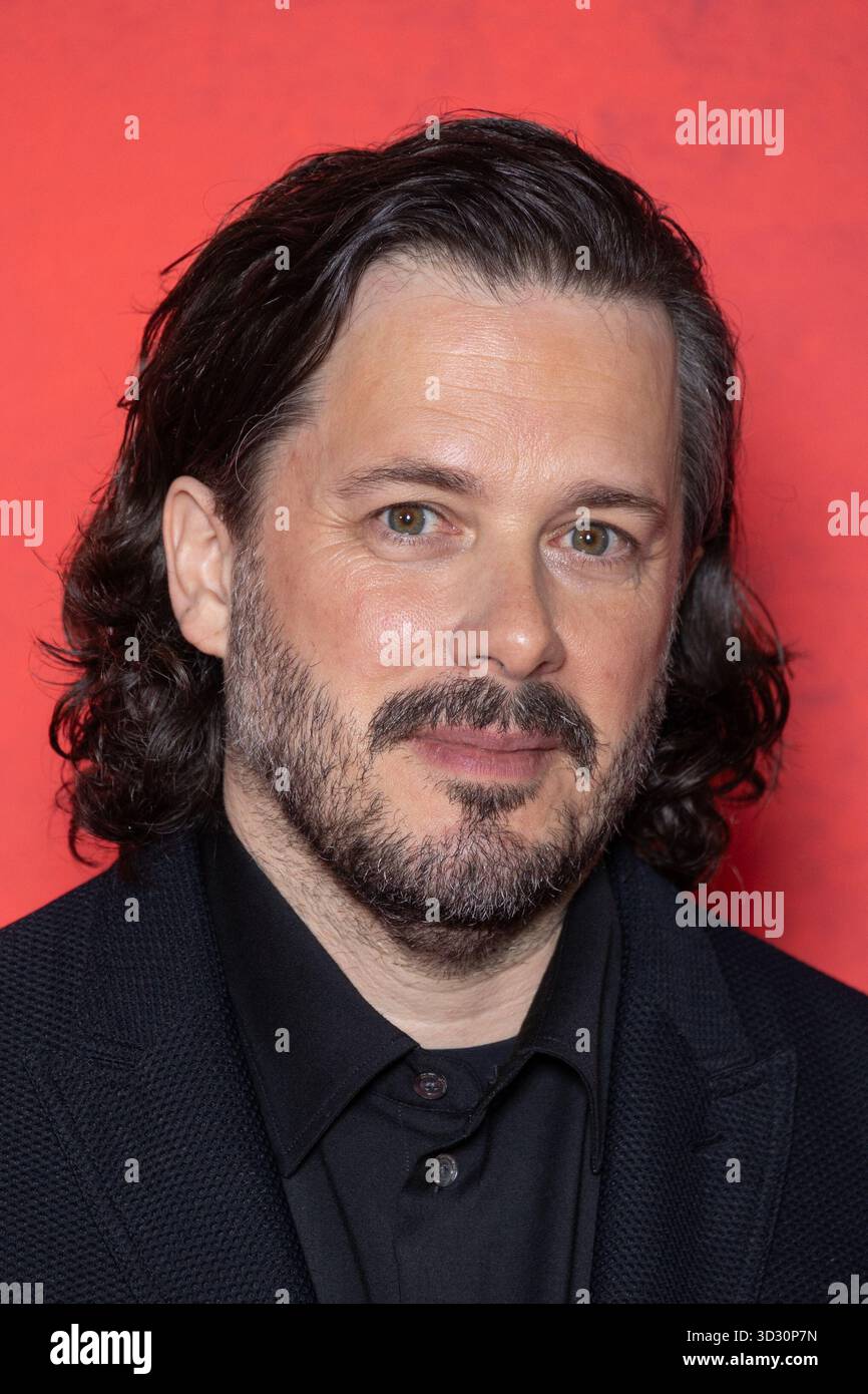 Edgar Wright attends 'Running Man' Paris Film Premiere at UGC Cine Cite ...