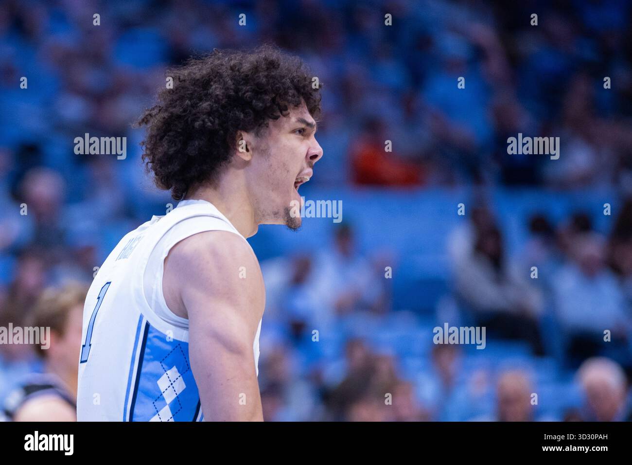 November 3, 2025: North Carolina Tar Heels forward Zayden High (1 ...