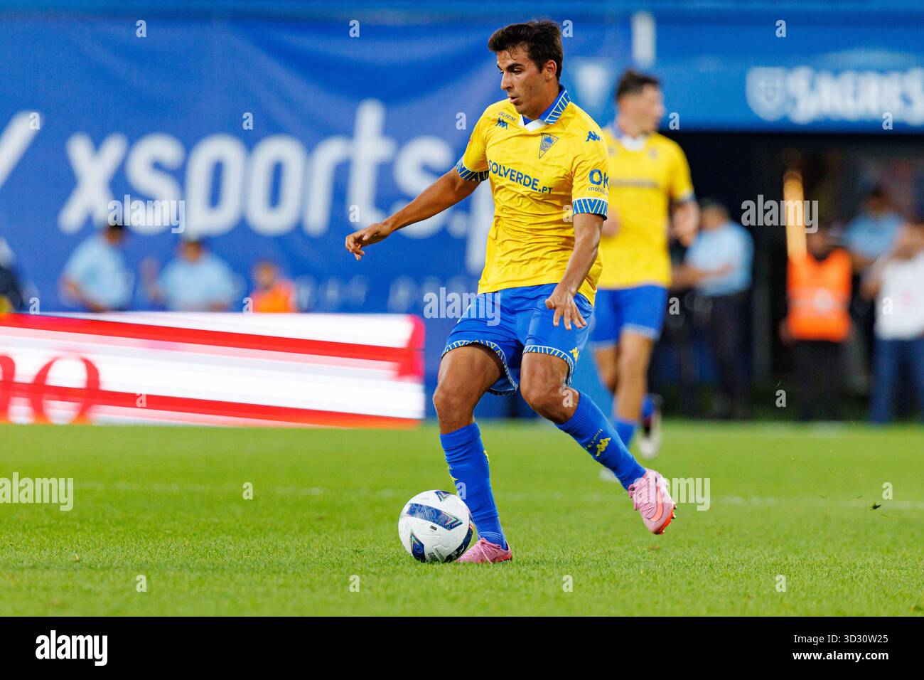 Tiago Parente seen during Liga Portugal game between teams of GD ...