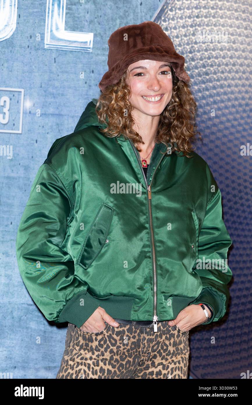 Olivia Courbis attending the Valide Saison 3 Premiere at the Grand Rex ...
