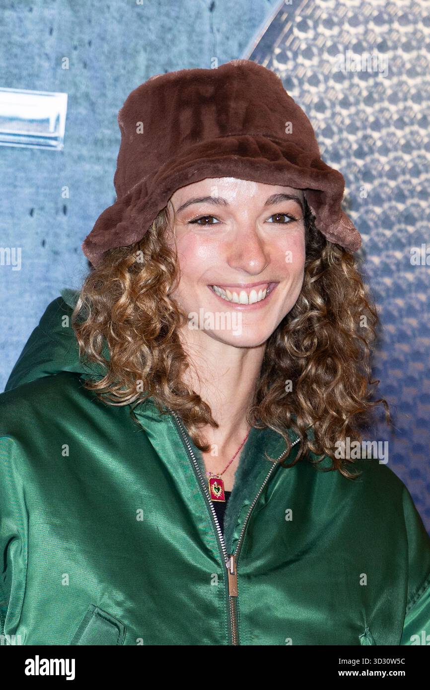 Olivia Courbis attending the Valide Saison 3 Premiere at the Grand Rex ...