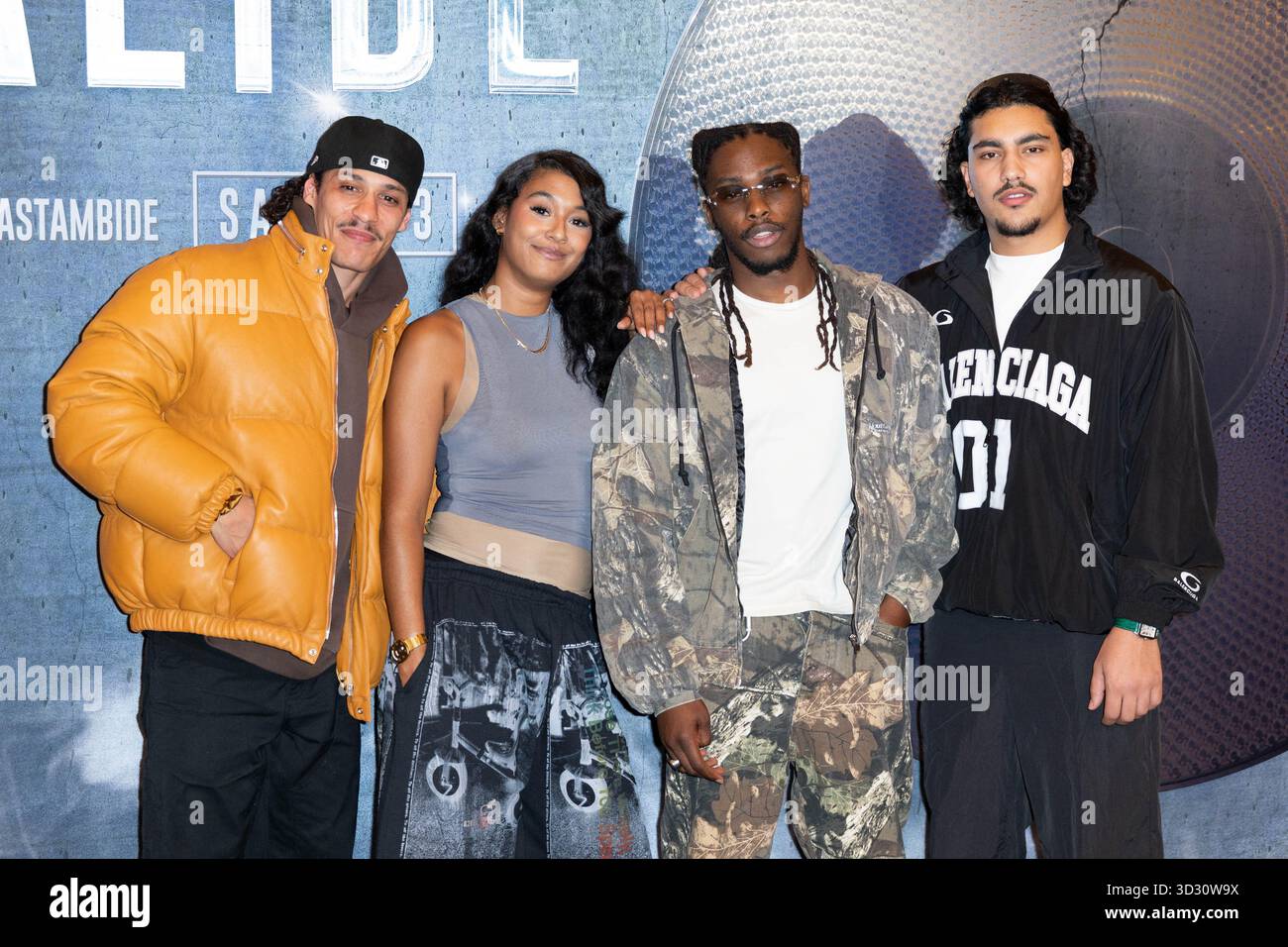 Clement Penhoat a.k.a. Hatik, Laetitia Kerfa, Heardley Stinvil a.k.a. Yadley and Delil Ozhan ...