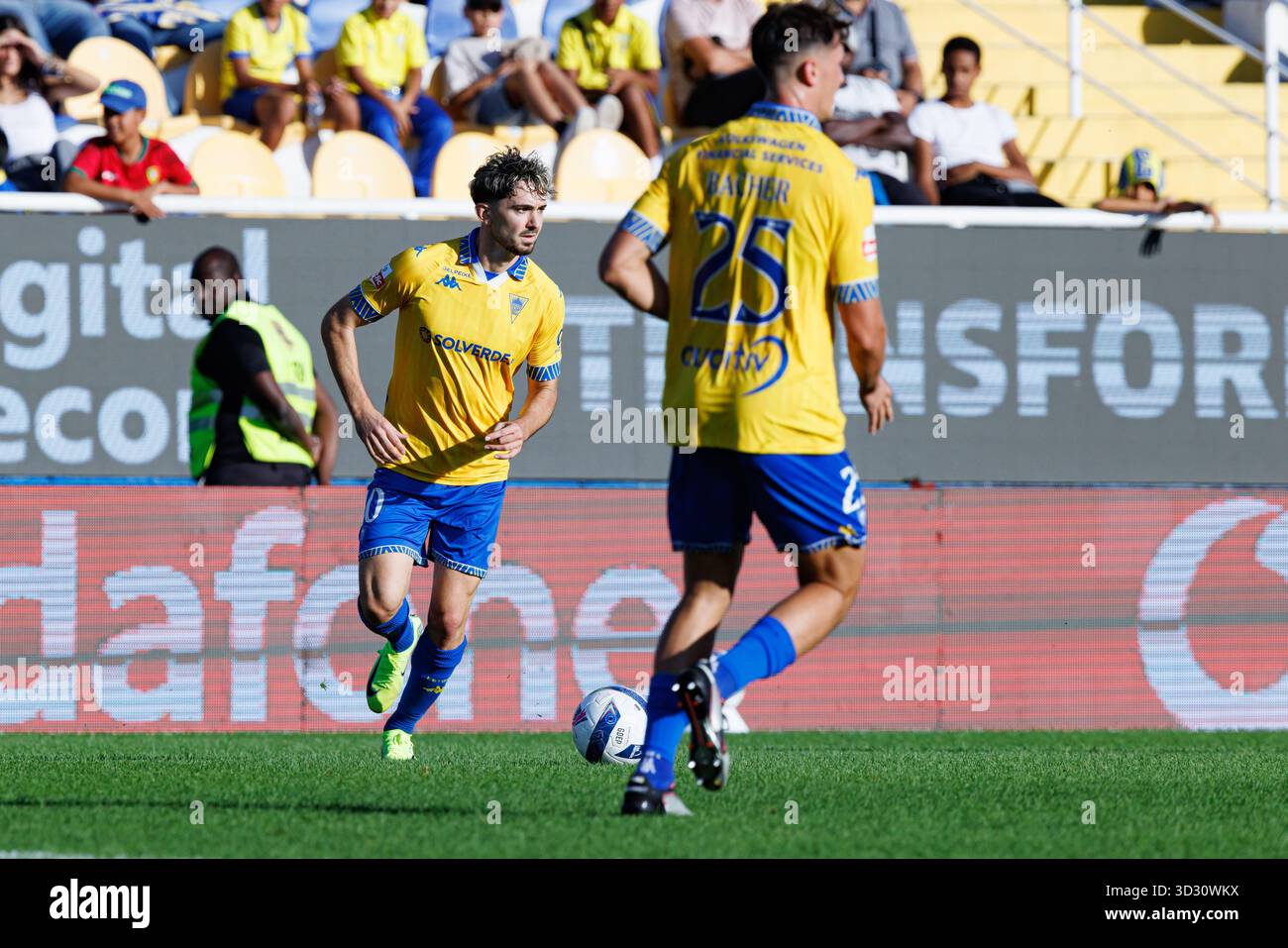 Jordan Holsgrove seen during Liga Portugal game between teams of GD ...