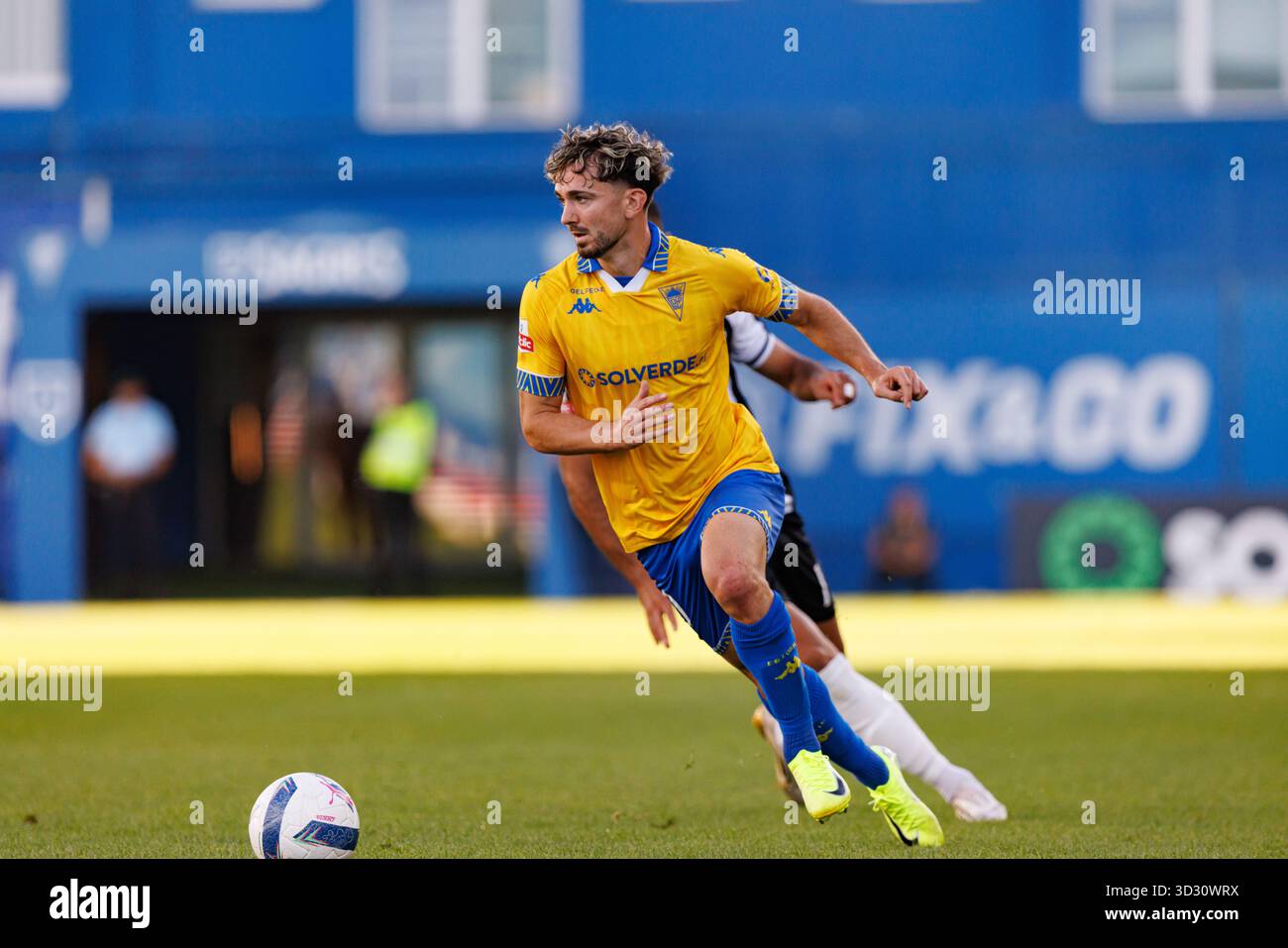 Jordan Holsgrove seen during Liga Portugal game between teams of GD ...