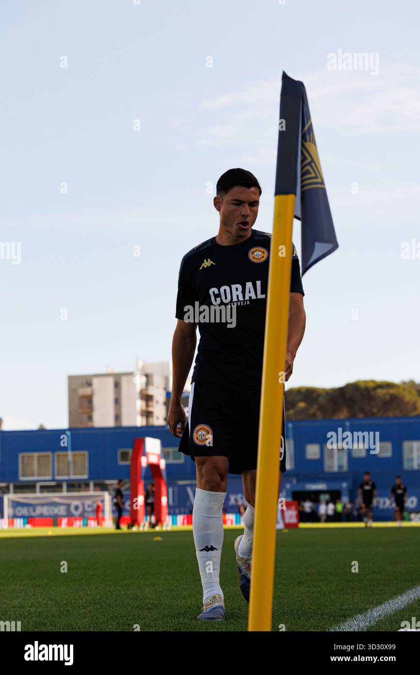 Jesus Ramirez seen during Liga Portugal game between teams of GD Estoril Praia and CD Nacional ...