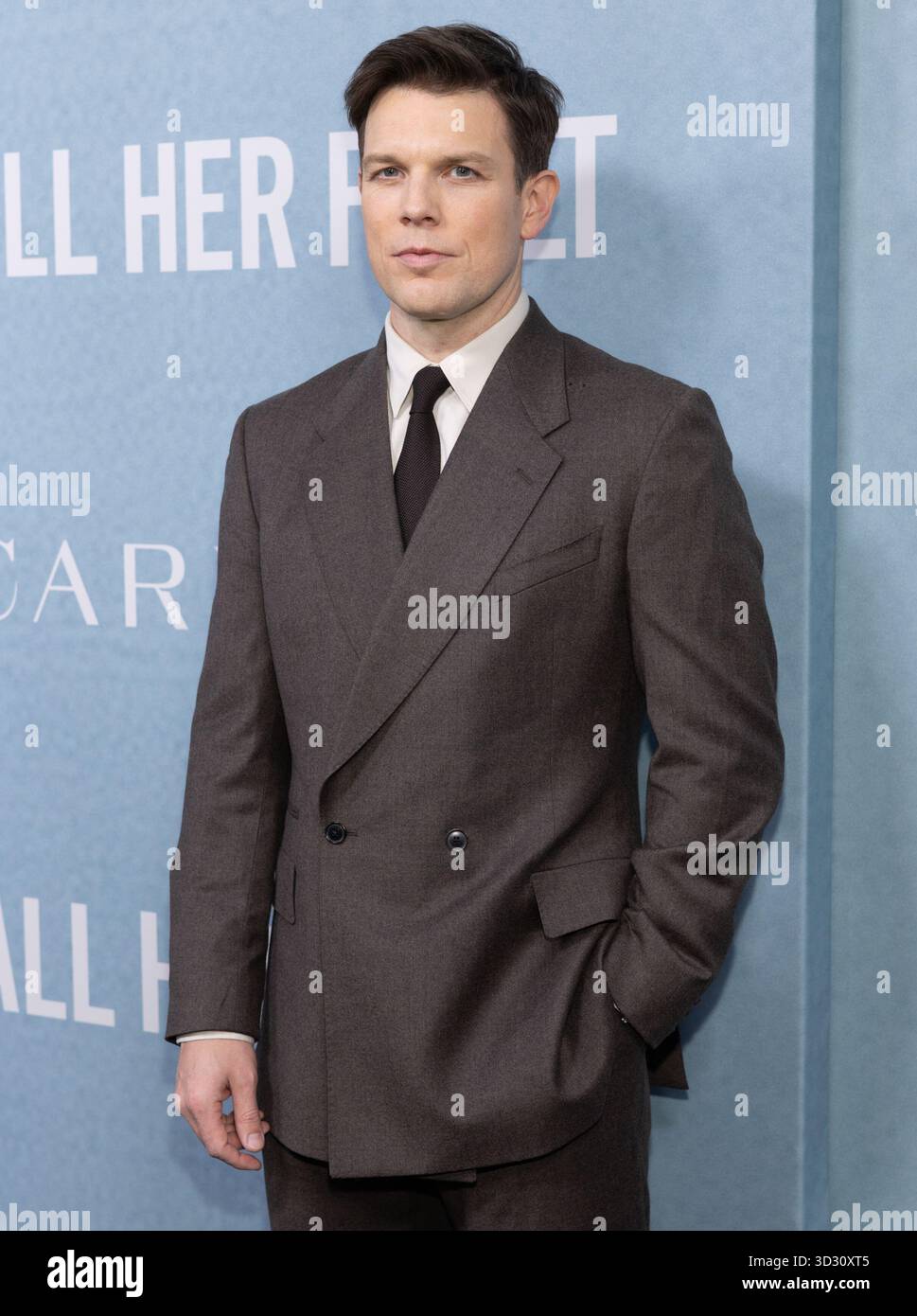 Jake Lacy attends the premiere of "All Her Fault" at the SVA Theatre on ...