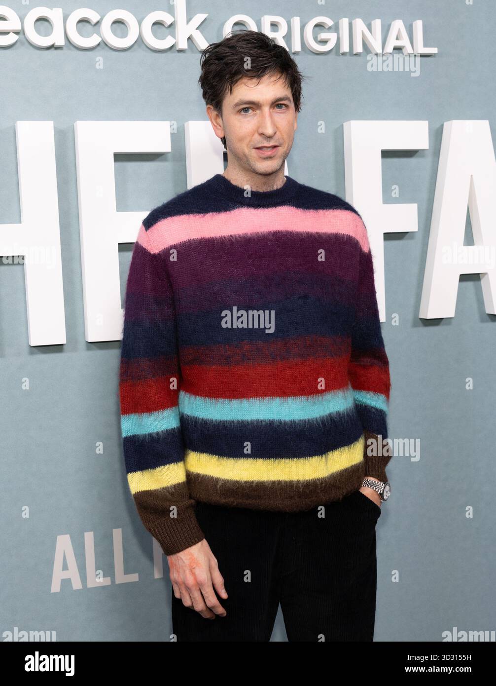 Nicholas Braun attends the premiere of "All Her Fault" at the SVA ...