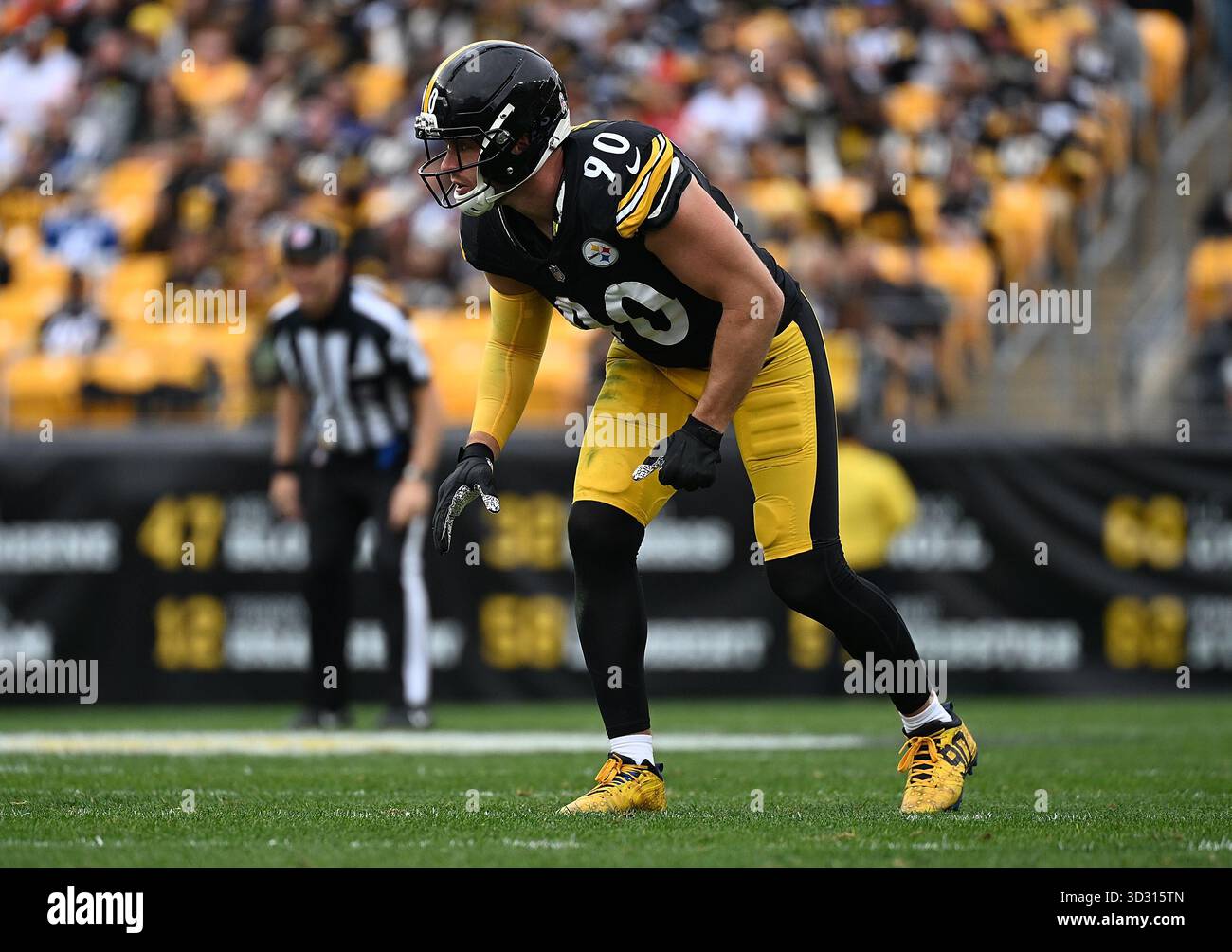 Pittsburgh Steelers outside linebacker T.J. Watt (90) in action during ...