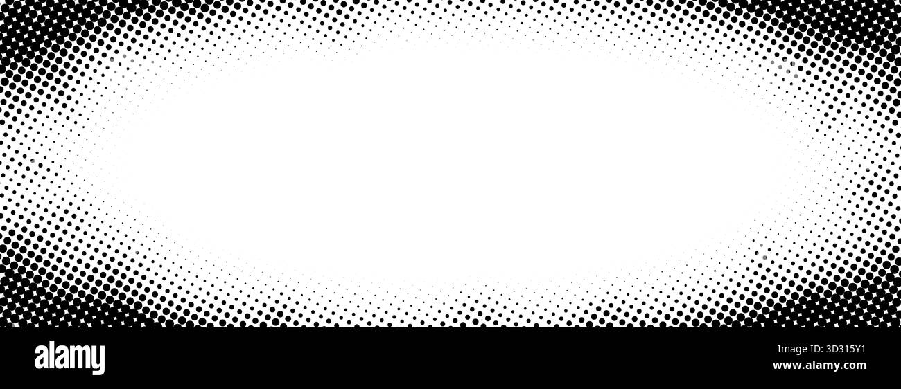 Halftone gradient texture. Grunge dot noise pattern wallpaper with zoom ...