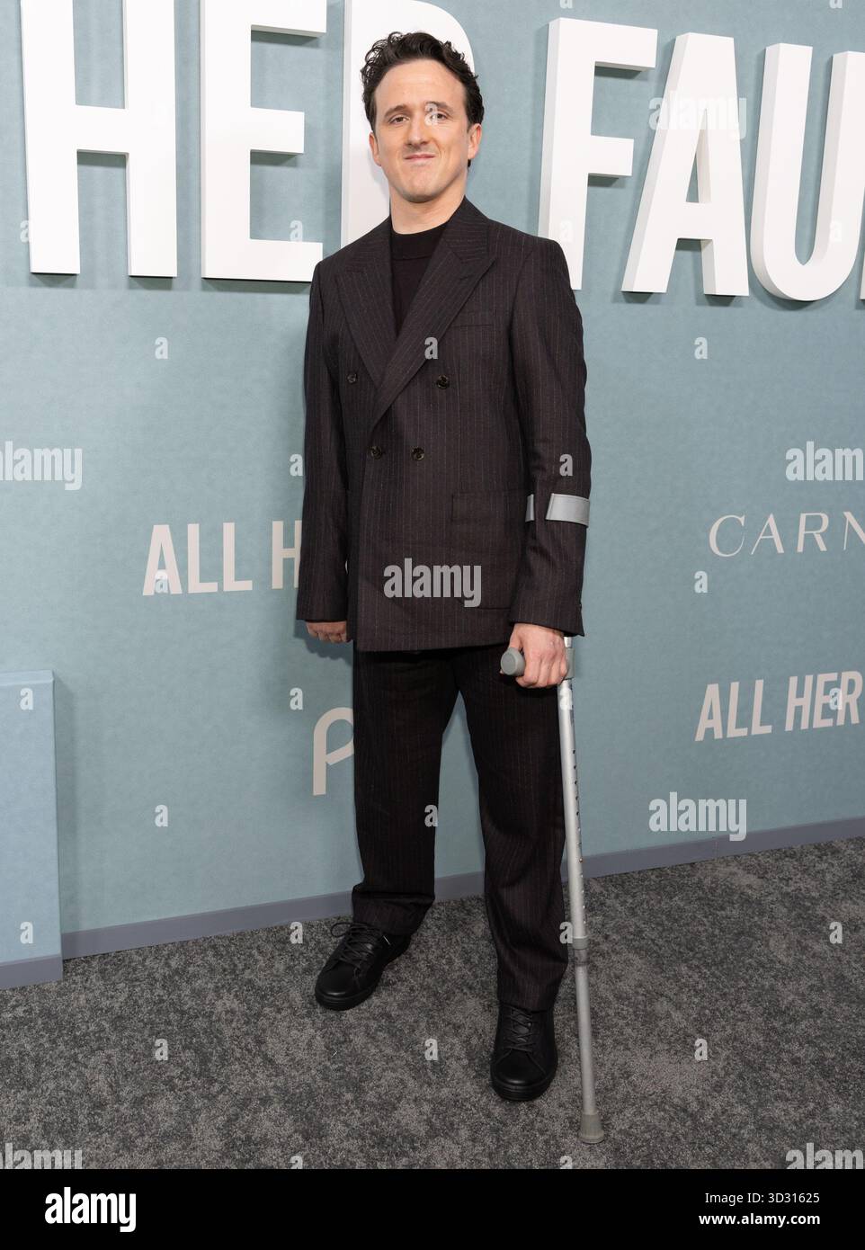 Daniel Monks attends the premiere of "All Her Fault" at the SVA Theatre ...