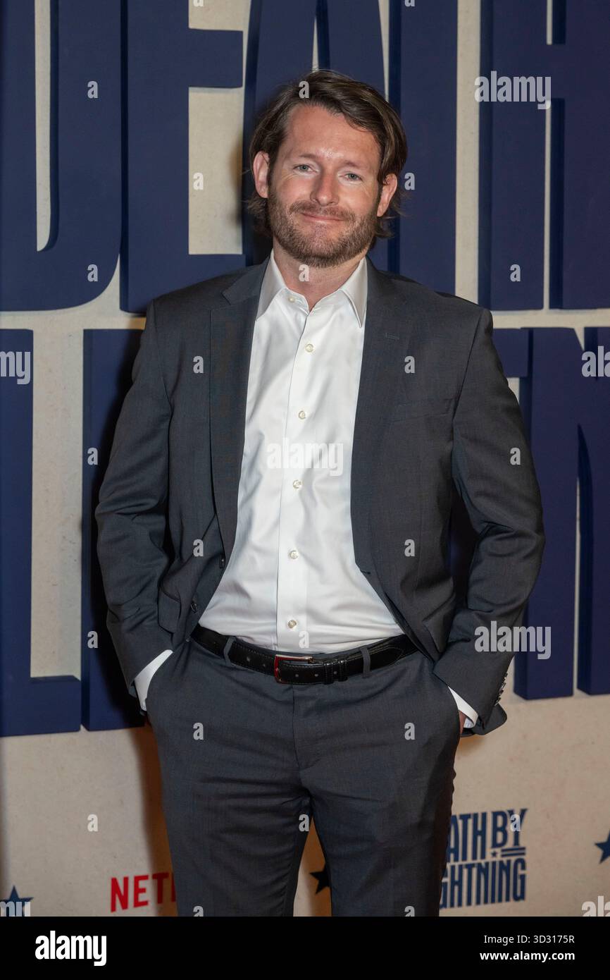 Rob Hanley attends Netflix's "Death By Lightning" New York Premiere at ...
