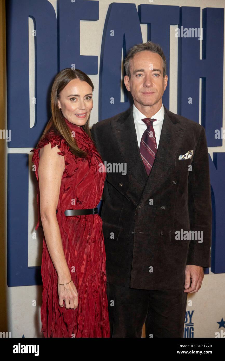 (L-R) Keeley Hawes and Matthew Macfadyen attend Netflix's "Death By ...