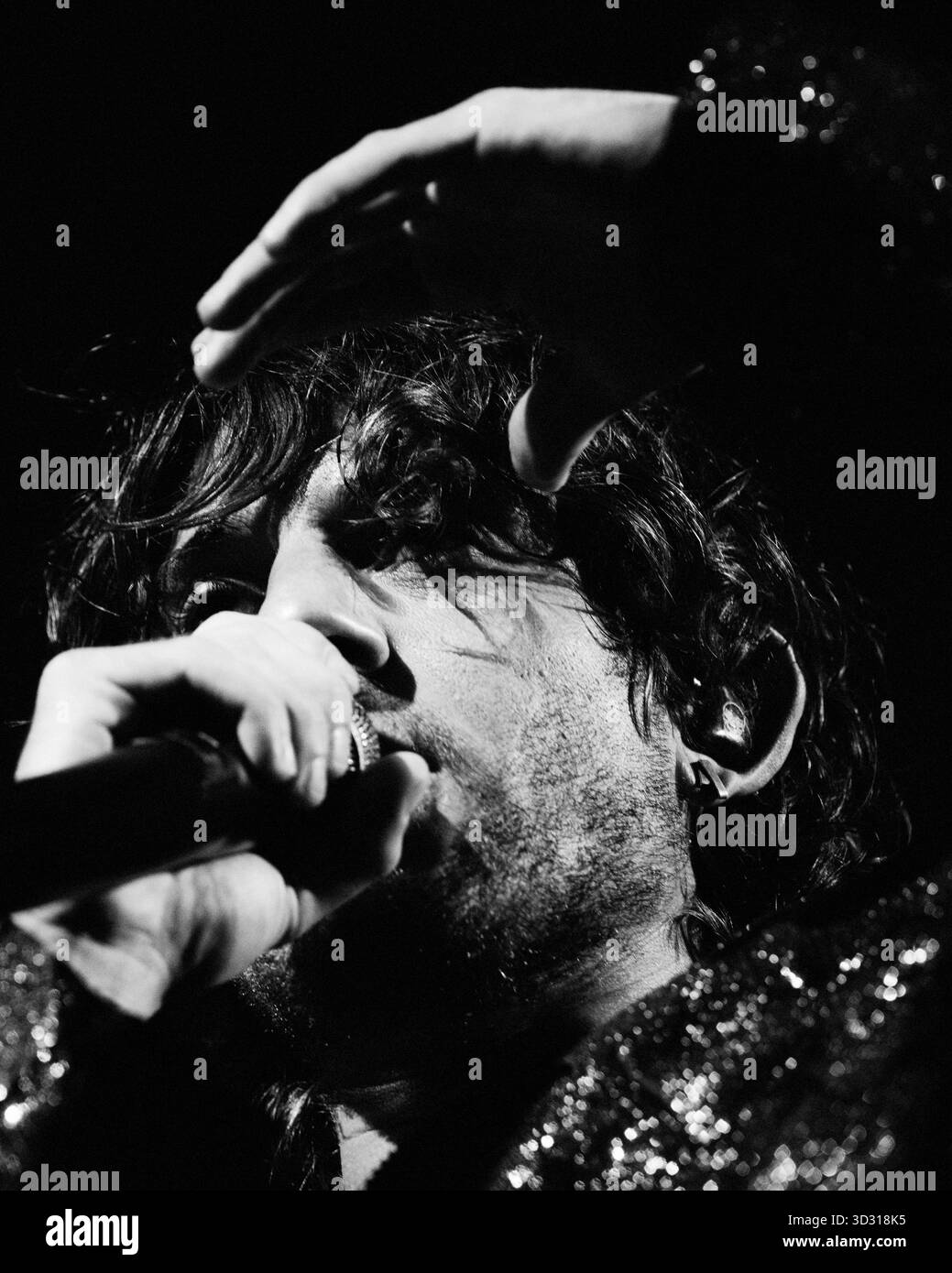 The italian rapper Black and White Stock Photos & Images - Alamy
