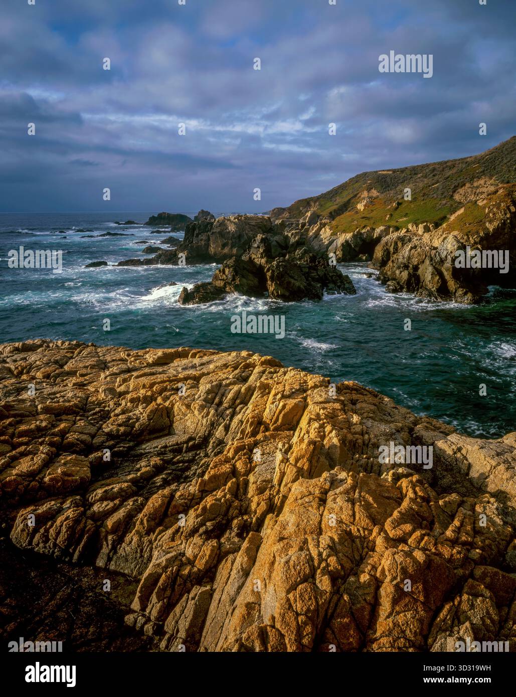 Granite Outcrop, Garrapata State Park, Big Sur, Monterey County ...