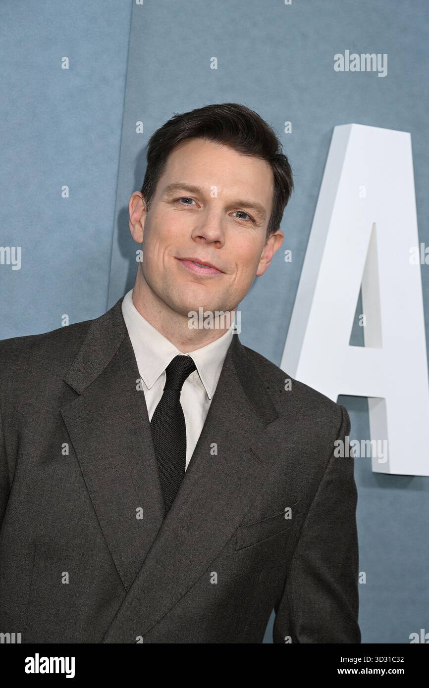 Jake Lacy attends the Peacock TV Series "All Her Fault" New York ...