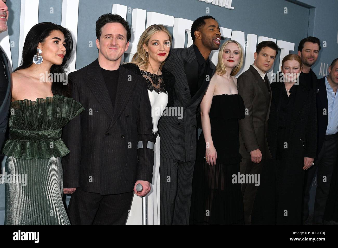 Dakota Fanning, Sarah Snook and Abby Elliott attend the Peacock TV ...