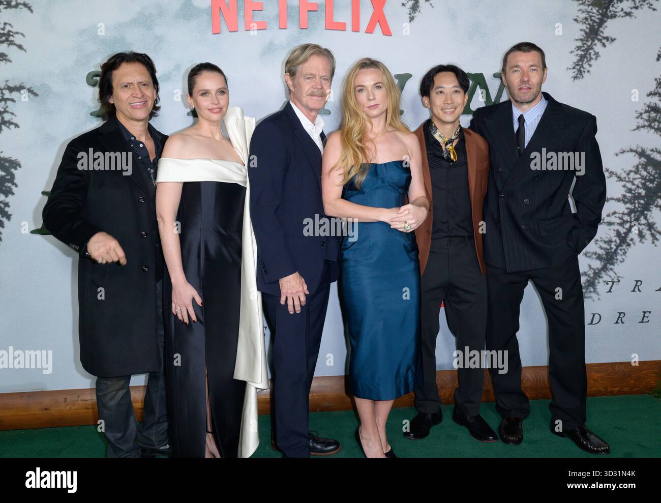 LOS ANGELES, USA. November 03, 2025: Clifton Collins, Jr., Felicity ...