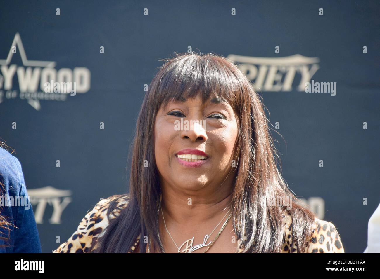 Television host Kiki Shepard attends the Hollywood Walk of Fame ...