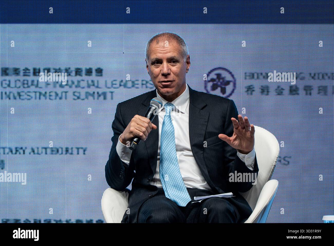 Georges Elhedery, Group CEO of HSBC at the Global Financial Leaders ...