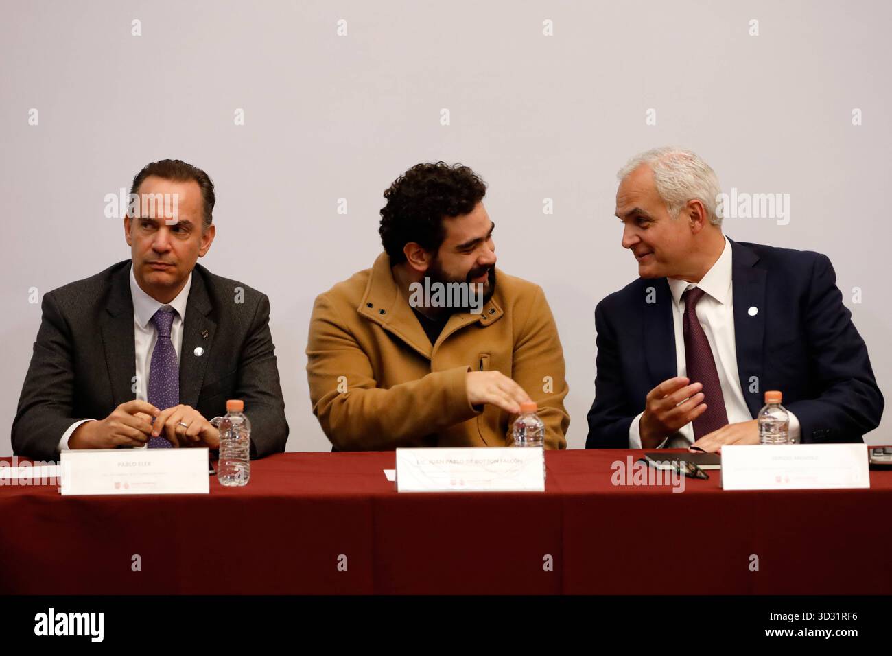 USMCA Regional Consultation in Mexico City L-R Scotiabank Mexico CEO ...
