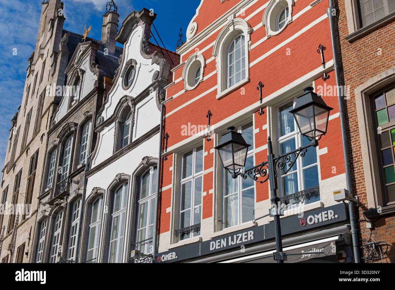 Merchants' houses Grote Markt Mechelen Belgium Stock Photo - Alamy