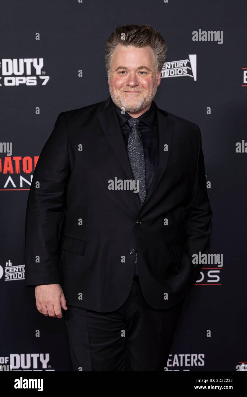 Benjamin Wallfisch attends the arrivals of 20th Century Studios’ World ...
