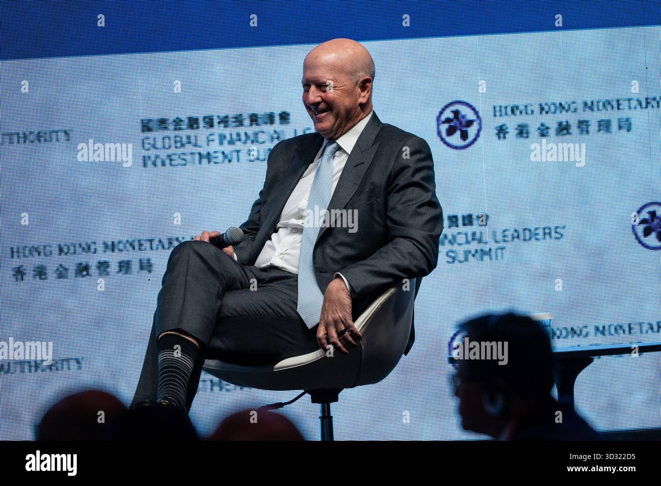 David Solomon, CEO of Goldman Sachs at the Global Financial Leaders ...