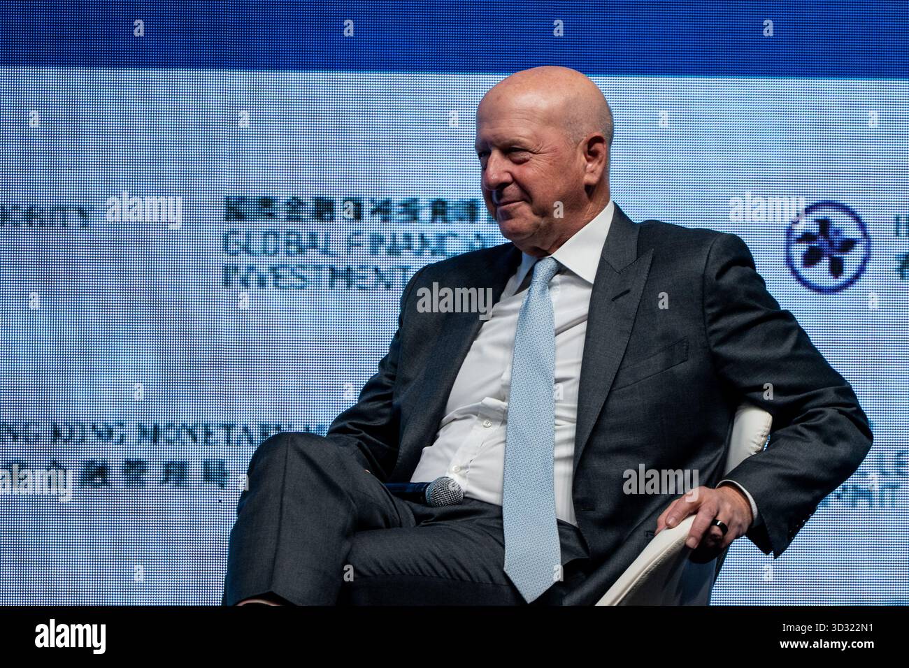 David Solomon, CEO of Goldman Sachs at the Global Financial Leaders ...