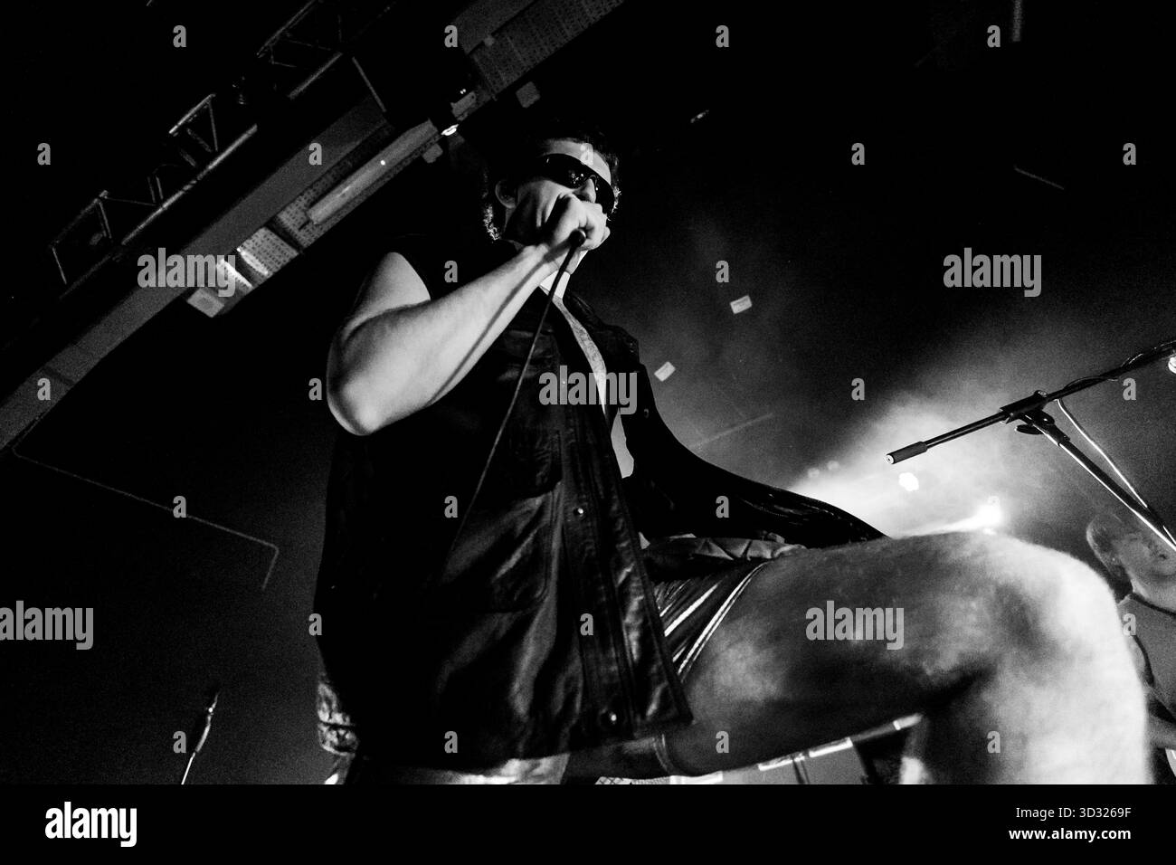 Milano, Italy, November 03 2025. Charlie Steen from the band Shame ...