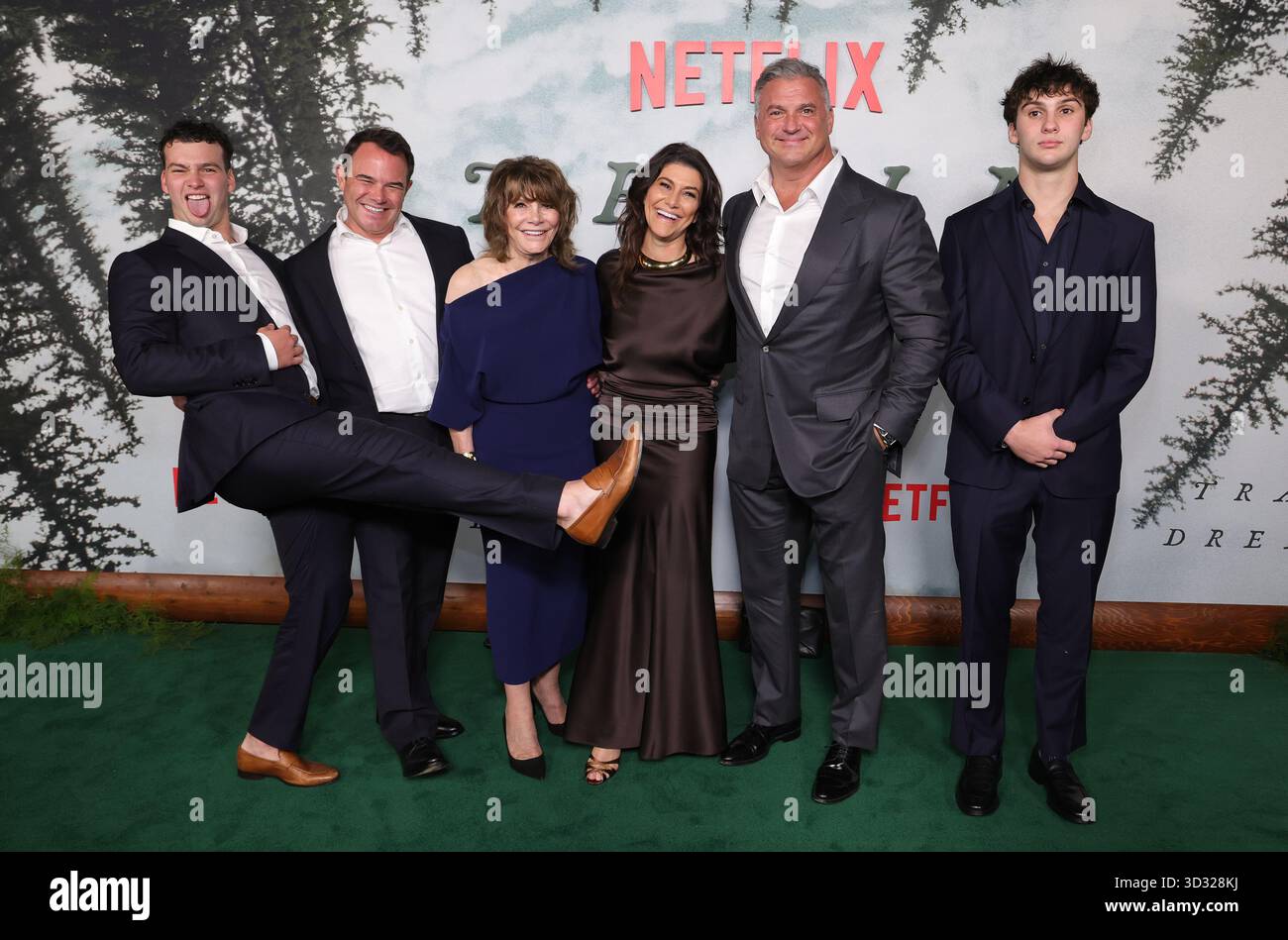 3 November 2025 - Hollywood, California - Marissa McMahon, Shane McMahon, Declan James McMahon ...