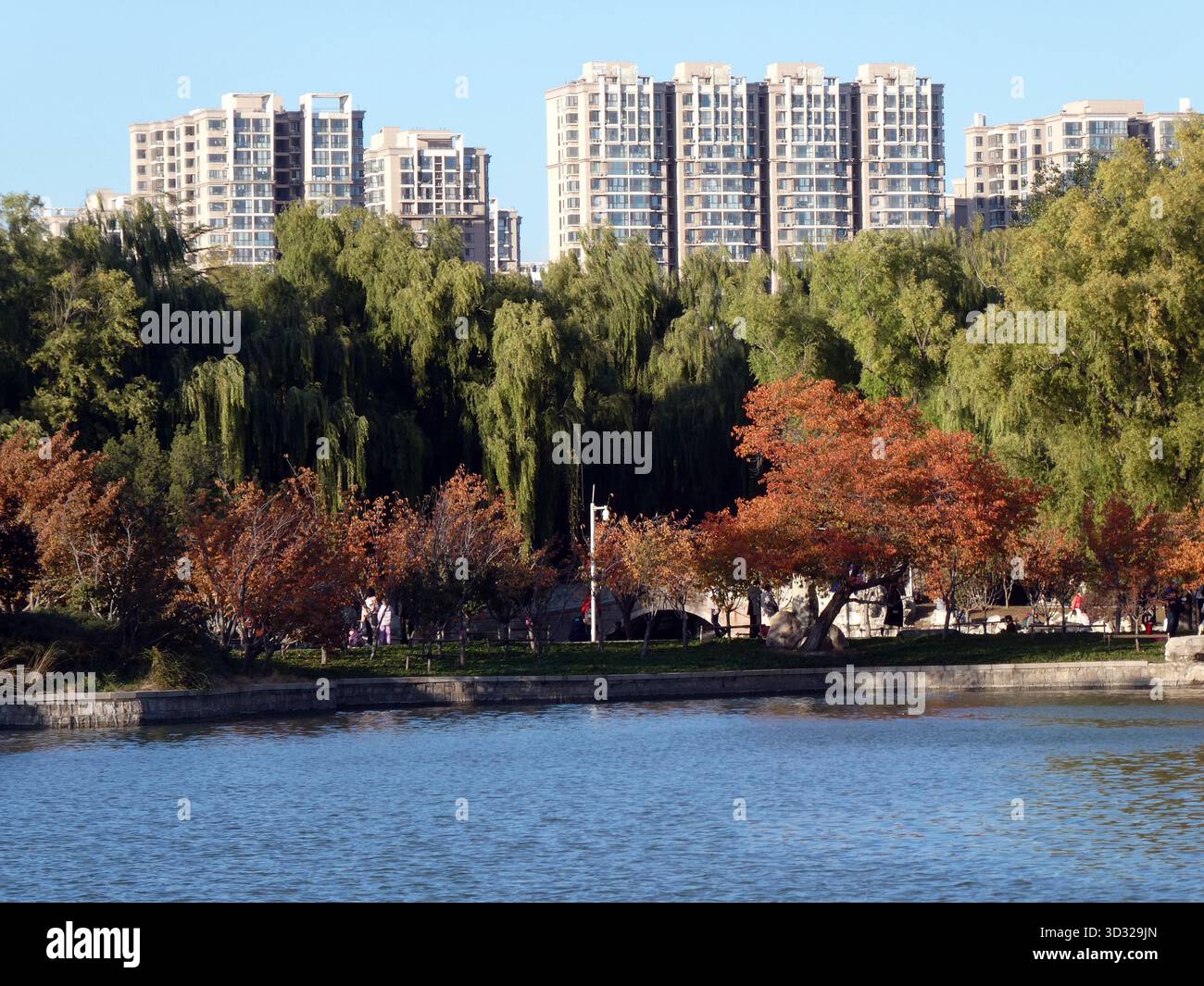 Autumn scenery at Longtan Park in Beijing, China, 1 November, 2025 ...