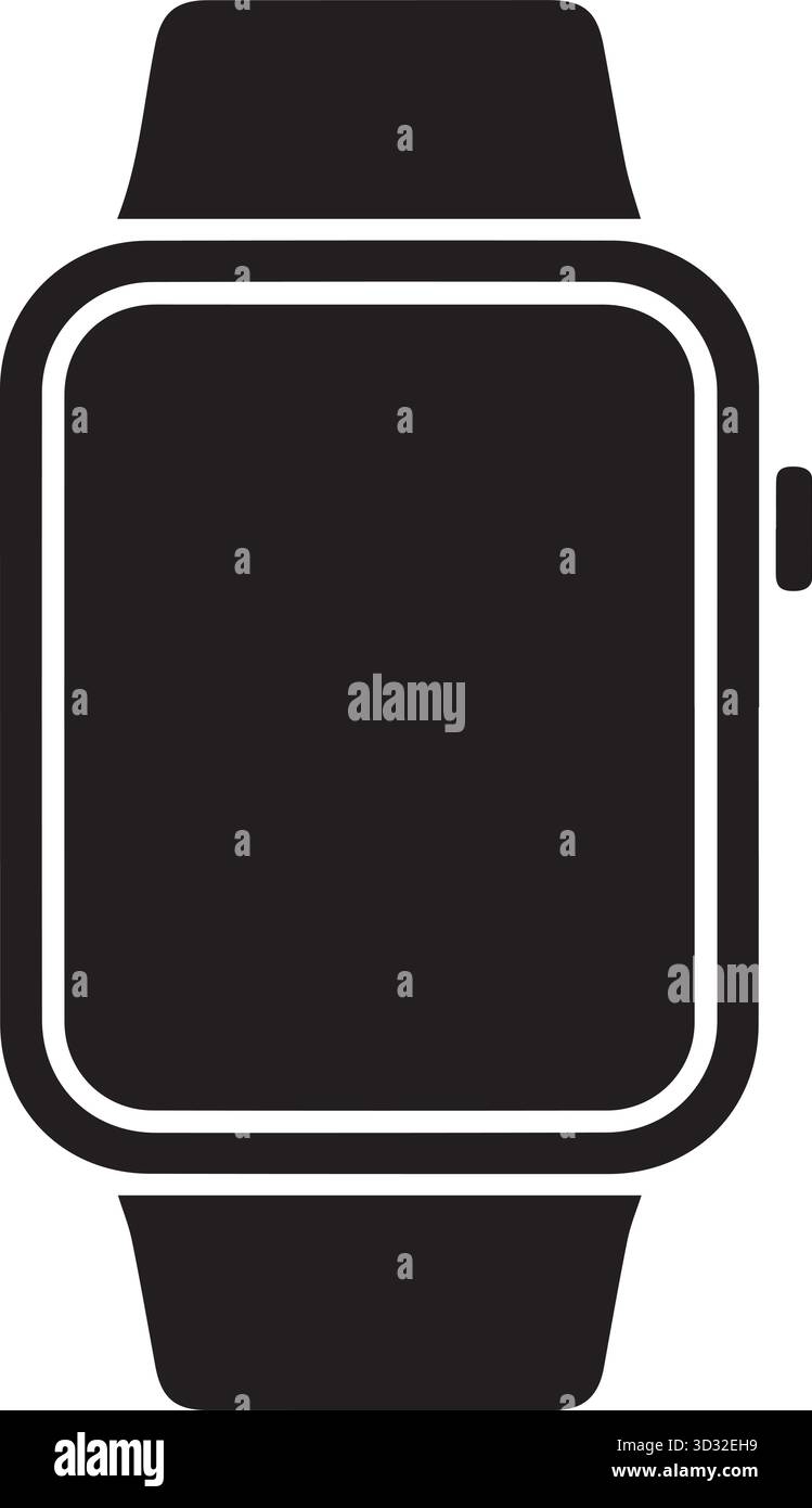 Step counter watch Stock Vector Images - Alamy