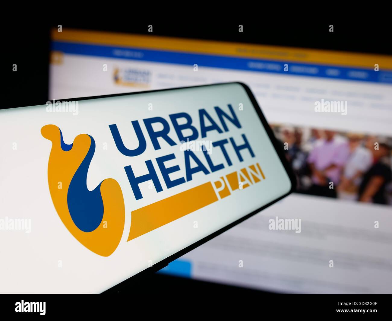 In this photo illustration, a smartphone with the logo of US company ...