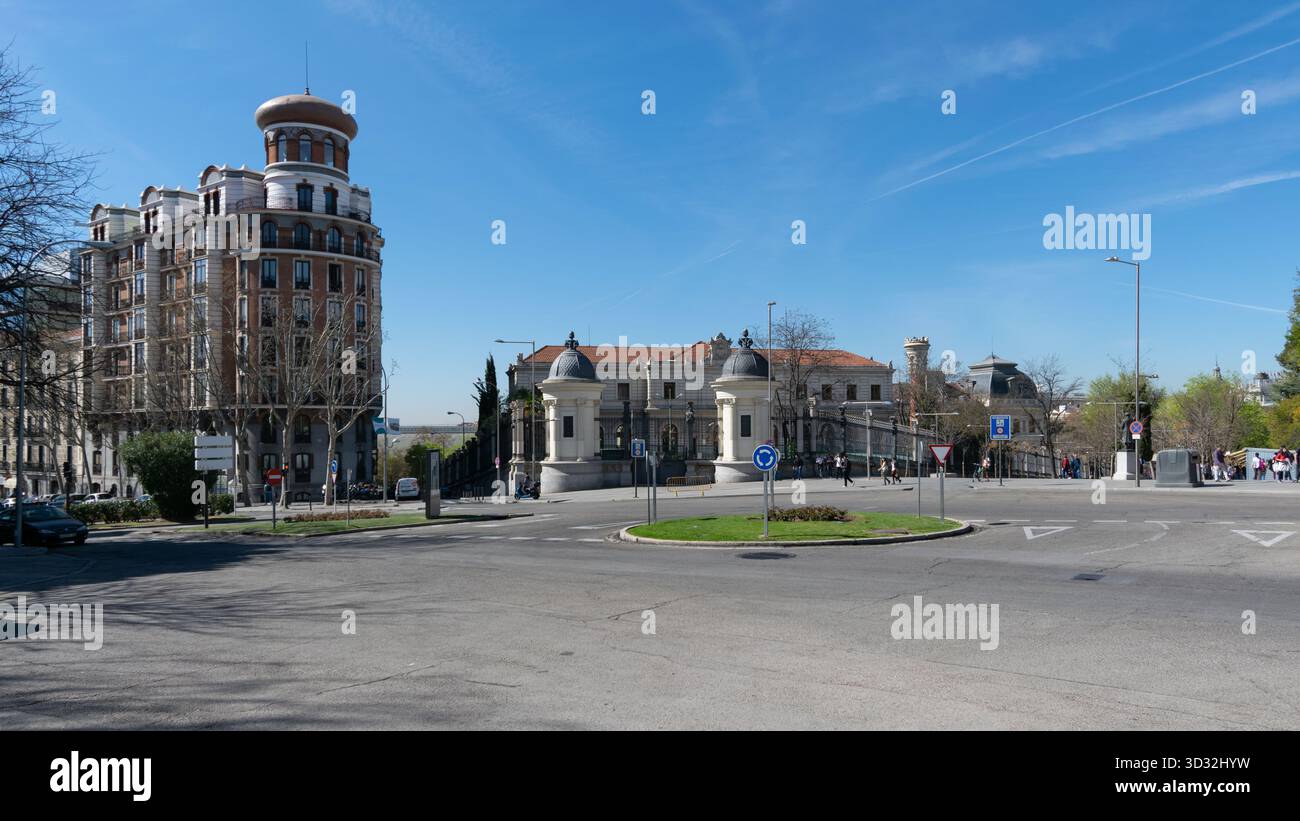 Traffic roundabout in spain hi-res stock photography and images - Alamy