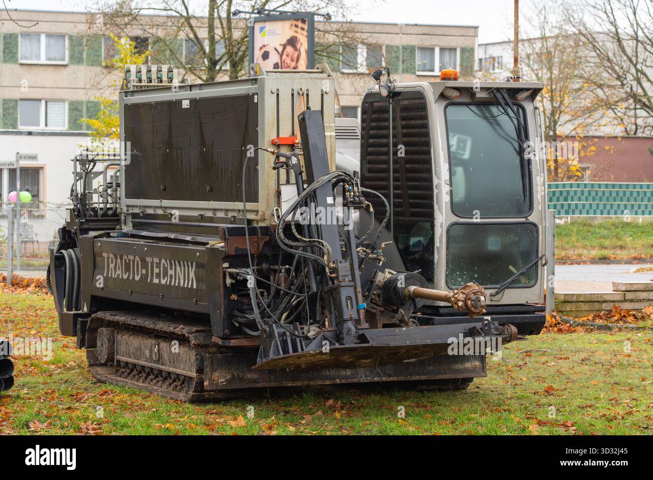 Germany Berlin November 2, 2025. Close-up view of TRACTO-TECHNIK ...