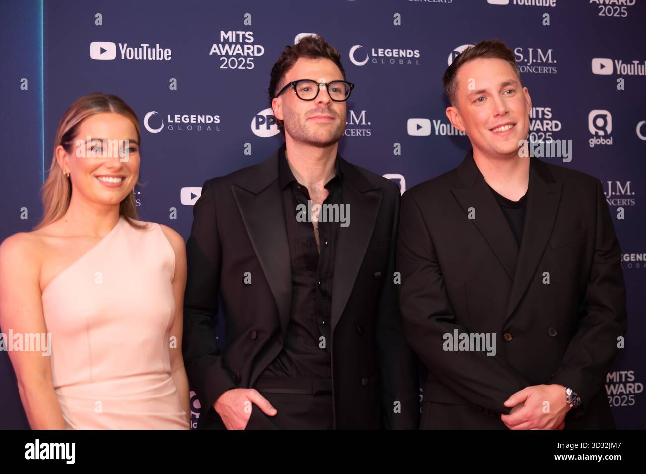London, United Kingdom. 3rd November 2025. Sian Welby, Jordan North and ...