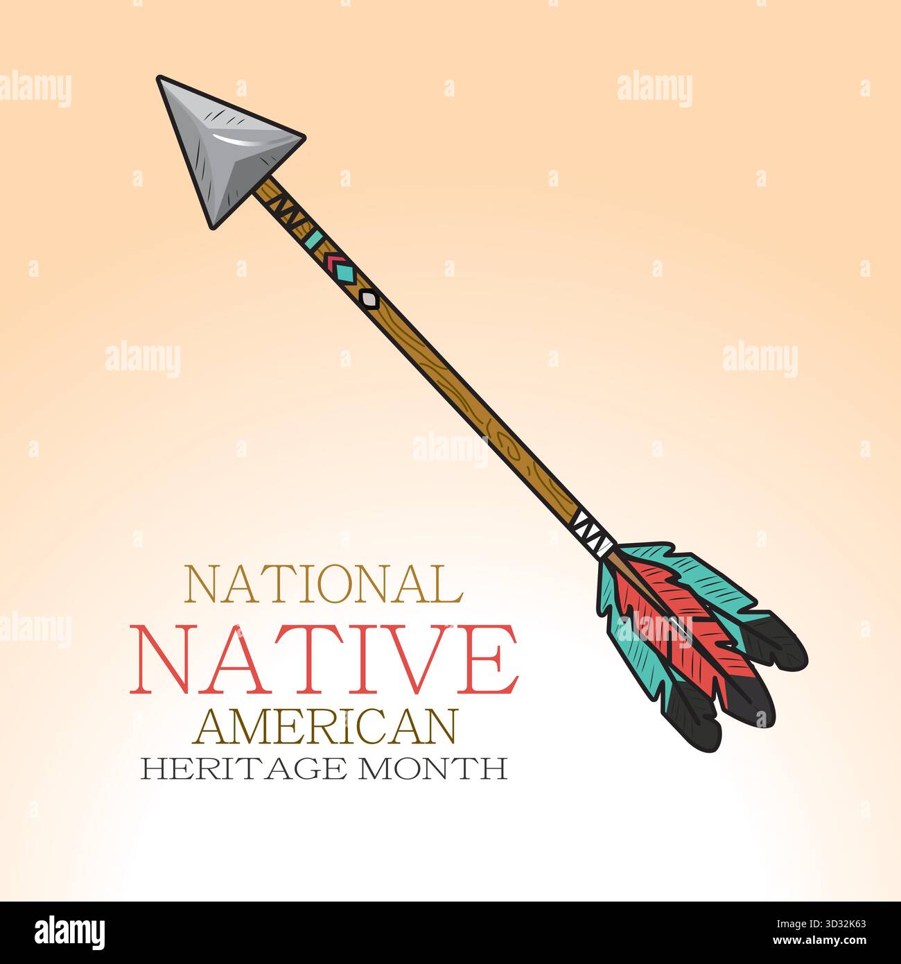 Native American Heritage Month Stock Vector Image & Art - Alamy