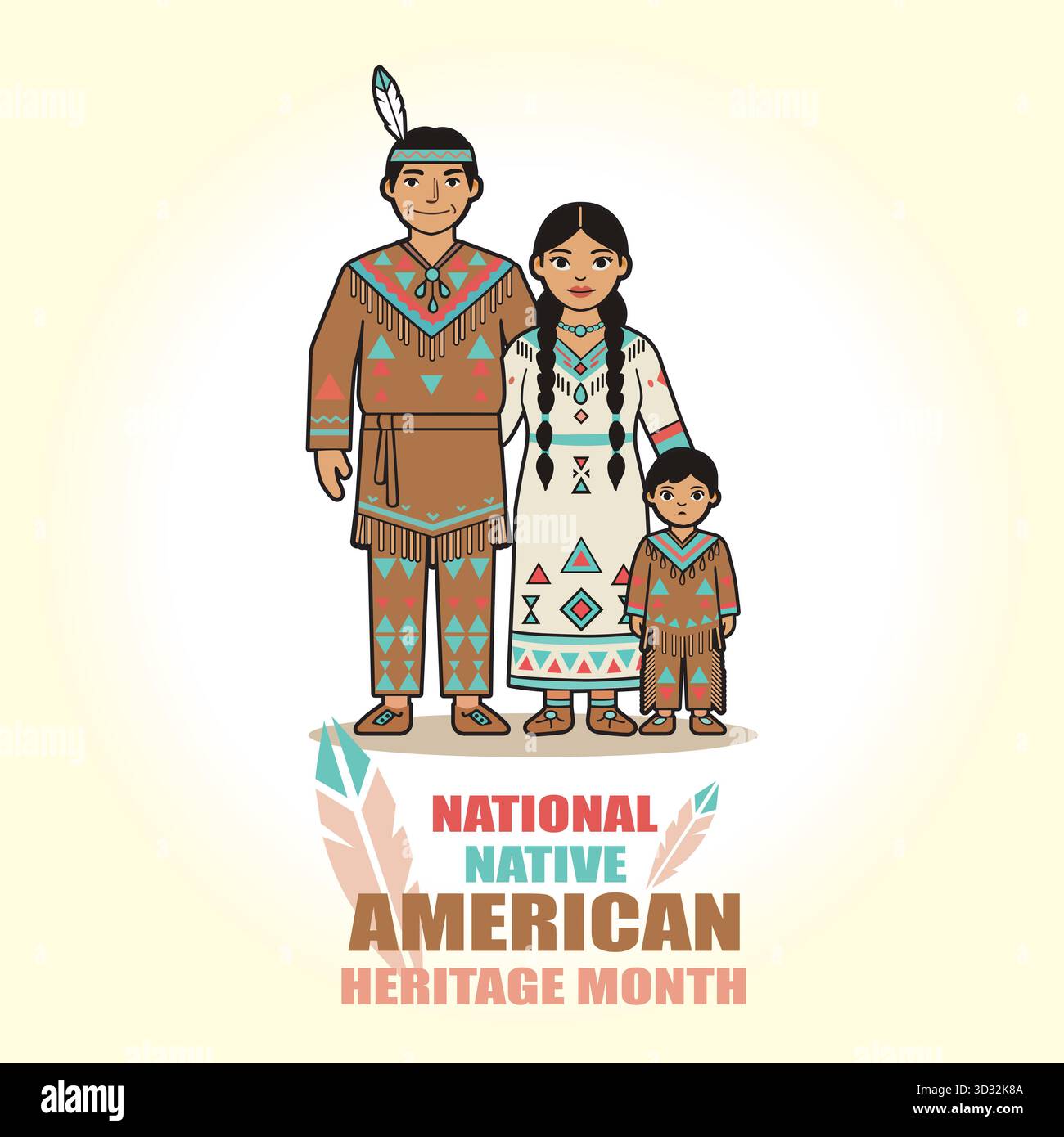 Native American Heritage Month Stock Vector Image & Art - Alamy