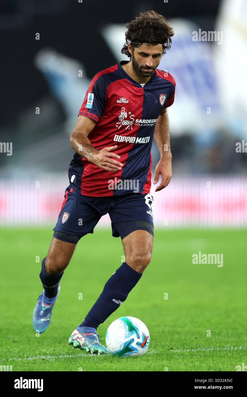 Sebastiano Luperto of Cagliari Calcio seen in action during the Serie A ...