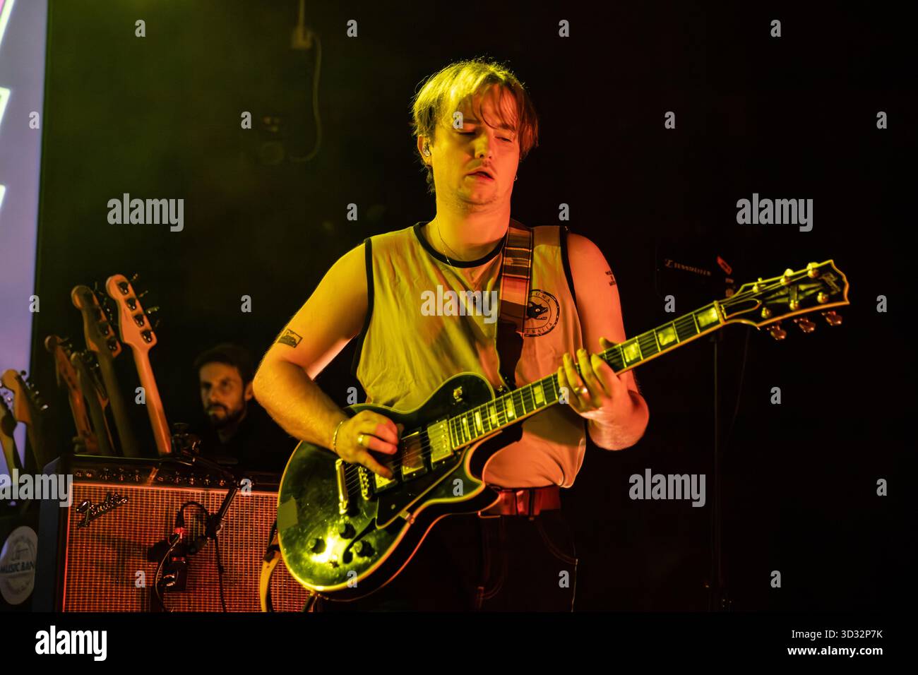 Milan Italy. 03th nov 2025. The British band SHAME performs live on ...