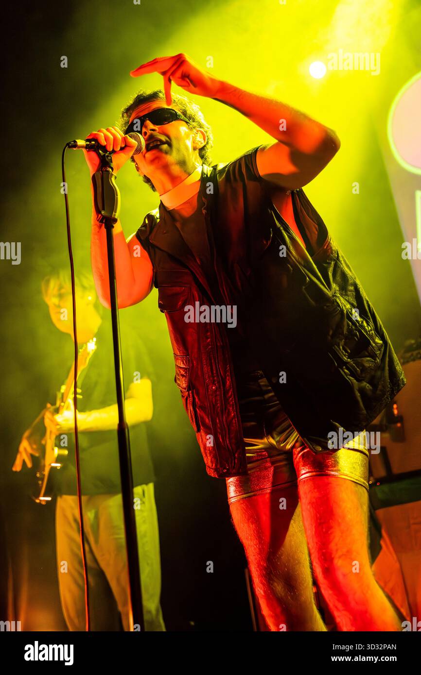 Milan Italy. 03th nov 2025. The British band SHAME performs live on ...