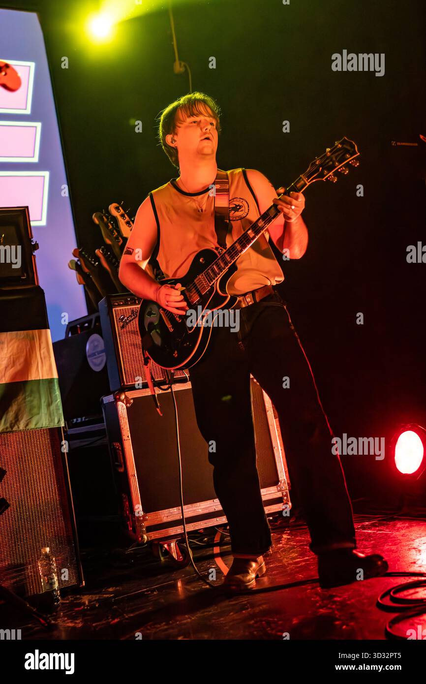 Milan Italy. 03th nov 2025. The British band SHAME performs live on ...