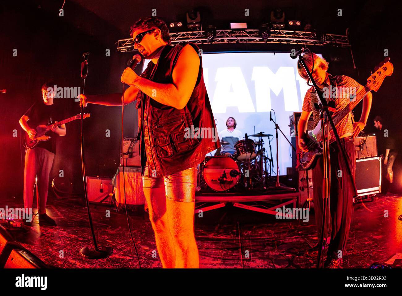 Milan Italy. 03th nov 2025. The British band SHAME performs live on ...