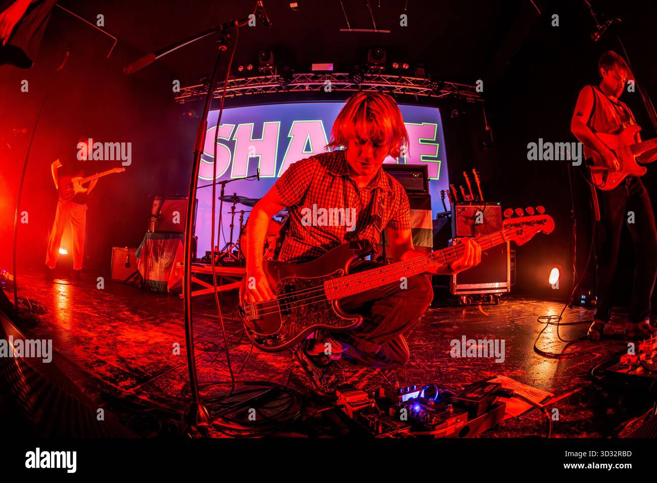 Milan Italy. 03th nov 2025. The British band SHAME performs live on ...