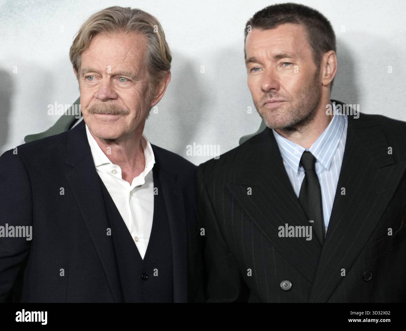 (L-R) William H. Macy and Joel Edgerton at Netflix's TRAIN DREAMS Los ...