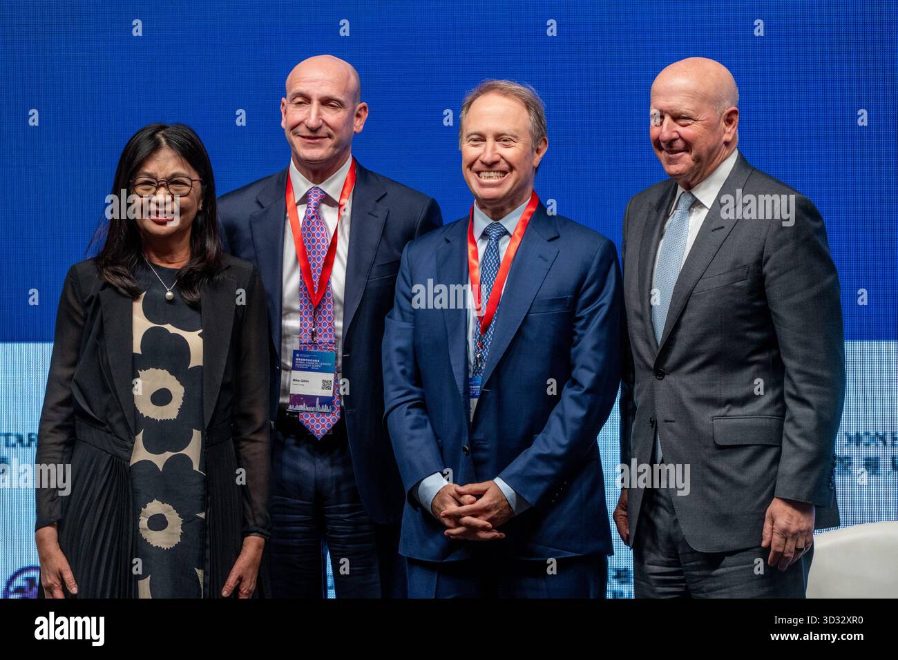 From left to right, Julia Leung Fung-yee, CEO of the Hong Kong ...