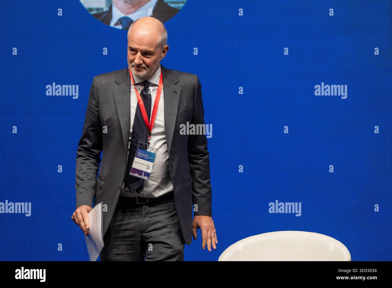 Emmanuel Roman, CEO of PIMCO at the Global Financial Leaders Investment ...