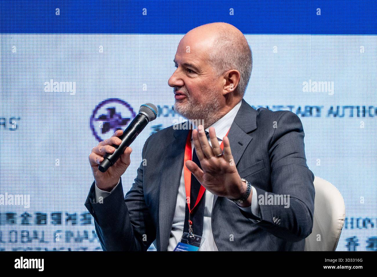 Emmanuel Roman, CEO of PIMCO at the Global Financial Leaders Investment ...