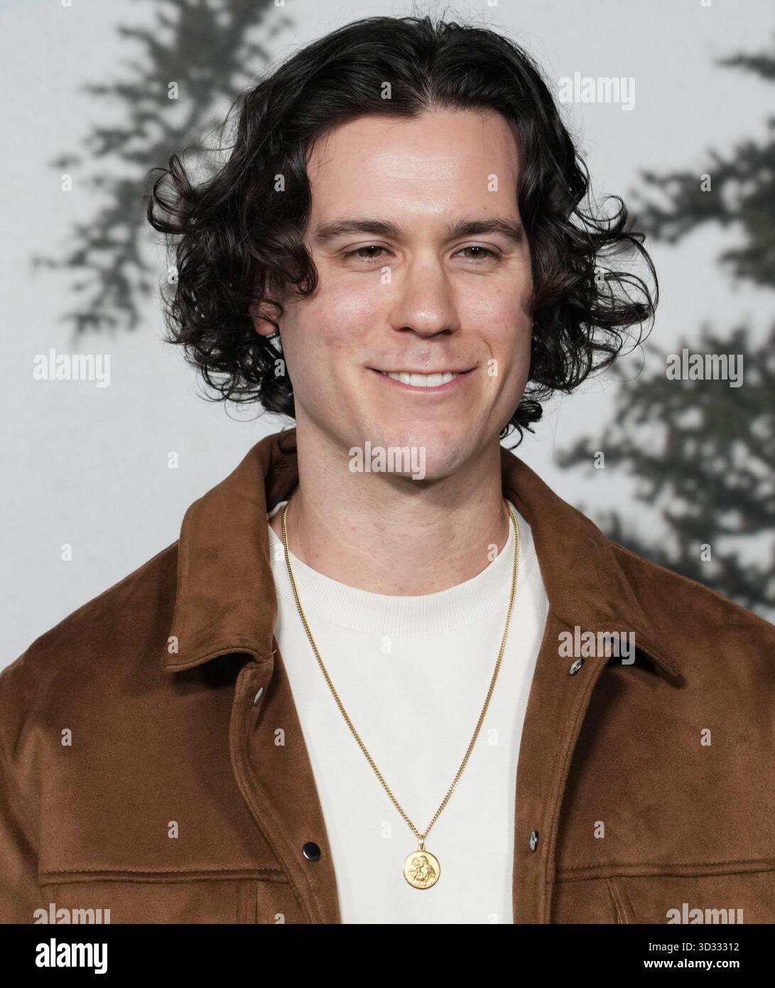 James Deveney arrives at Netflix's TRAIN DREAMS Los Angeles Premiere ...