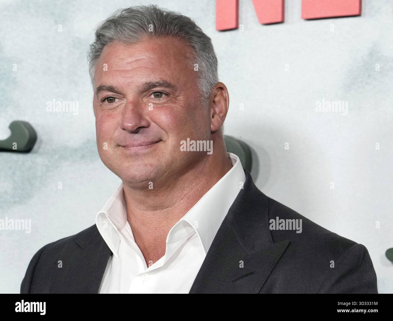 Shane McMahon arrives at Netflix's TRAIN DREAMS Los Angeles Premiere ...